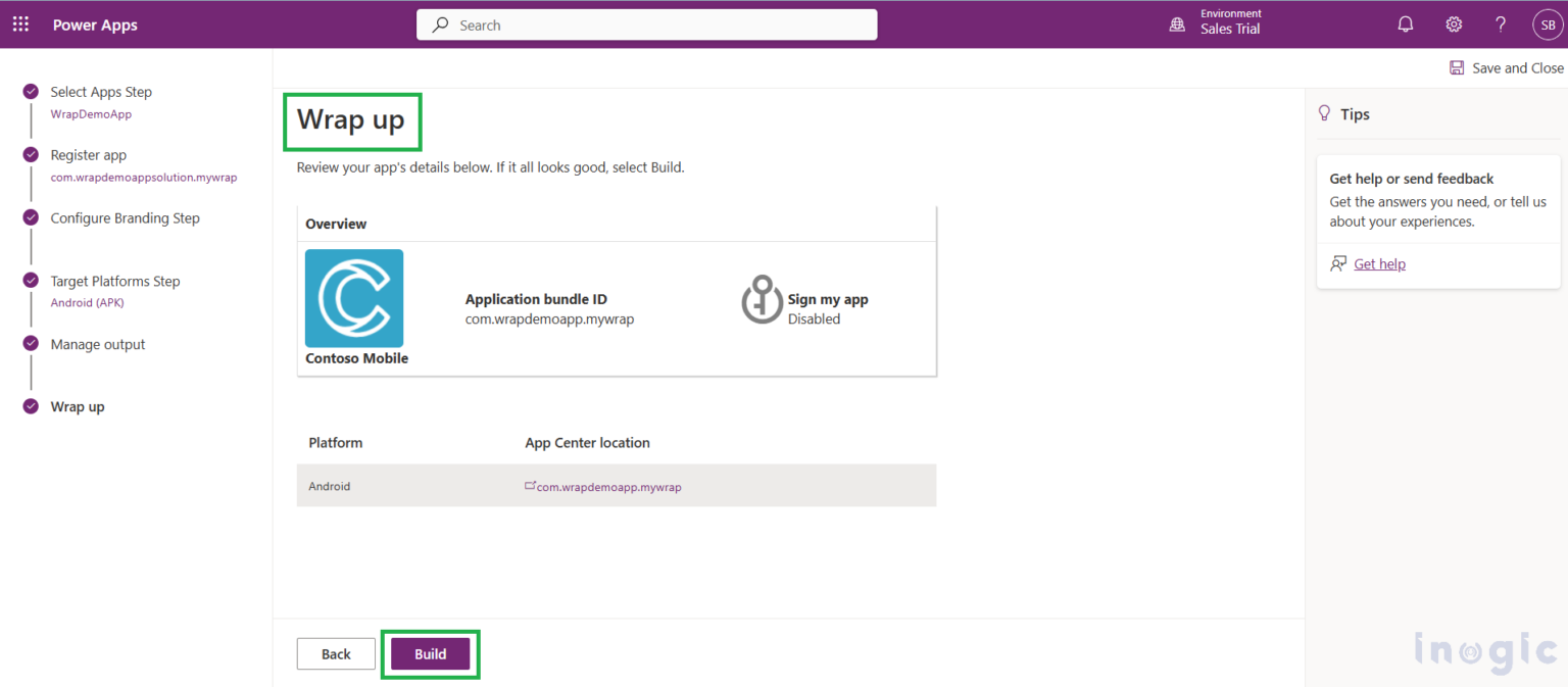 Wrapping Feature in Power Apps: Converting Canvas Apps into Native Android Mobile Apps ...