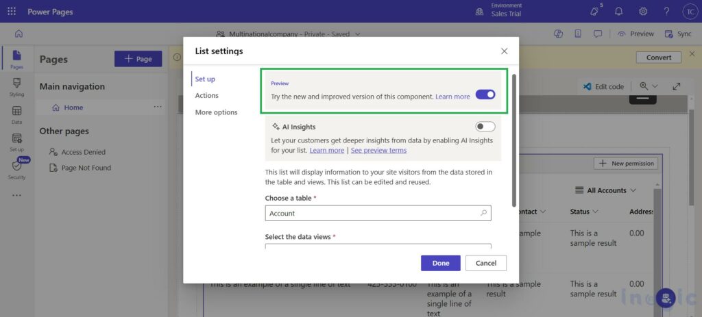 Enhancing Microsoft Power Pages Portal with the Modern List - Microsoft ...