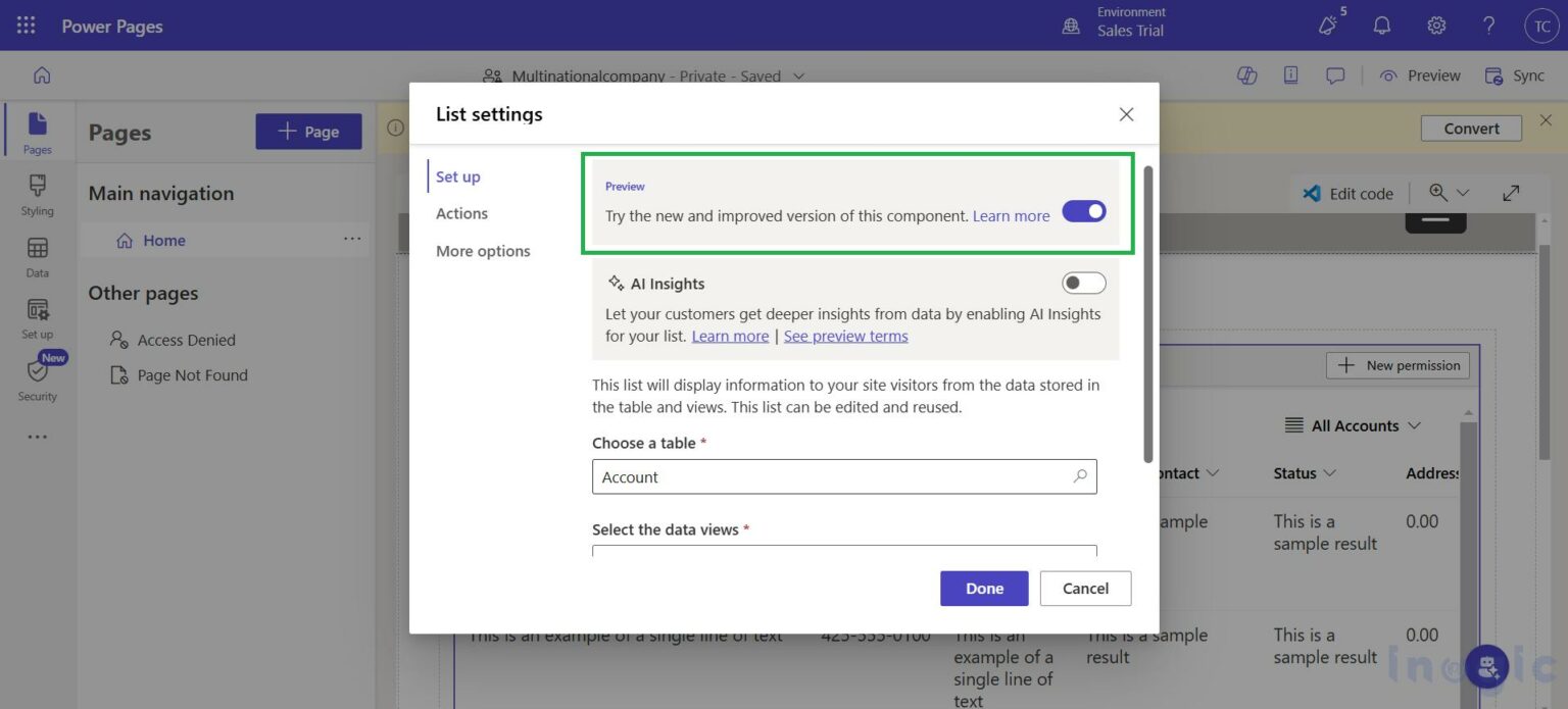 Enhancing Microsoft Power Pages Portal with the Modern List - Microsoft ...