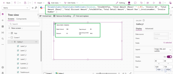 Creating Custom Data Views in Canvas Apps with Power Fx Functions - Microsoft Dynamics 365 CRM ...