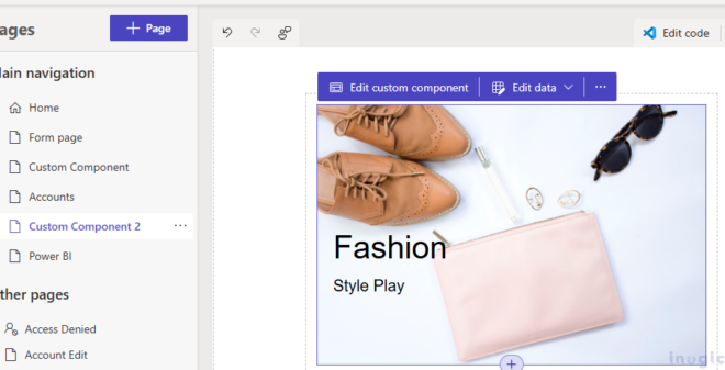 Add a Custom Component (Preview) in the Power Pages Portal - Microsoft ...