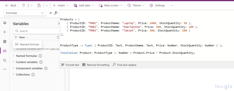 How To Use User Defined Functions And User Defined Types In Canvas Apps