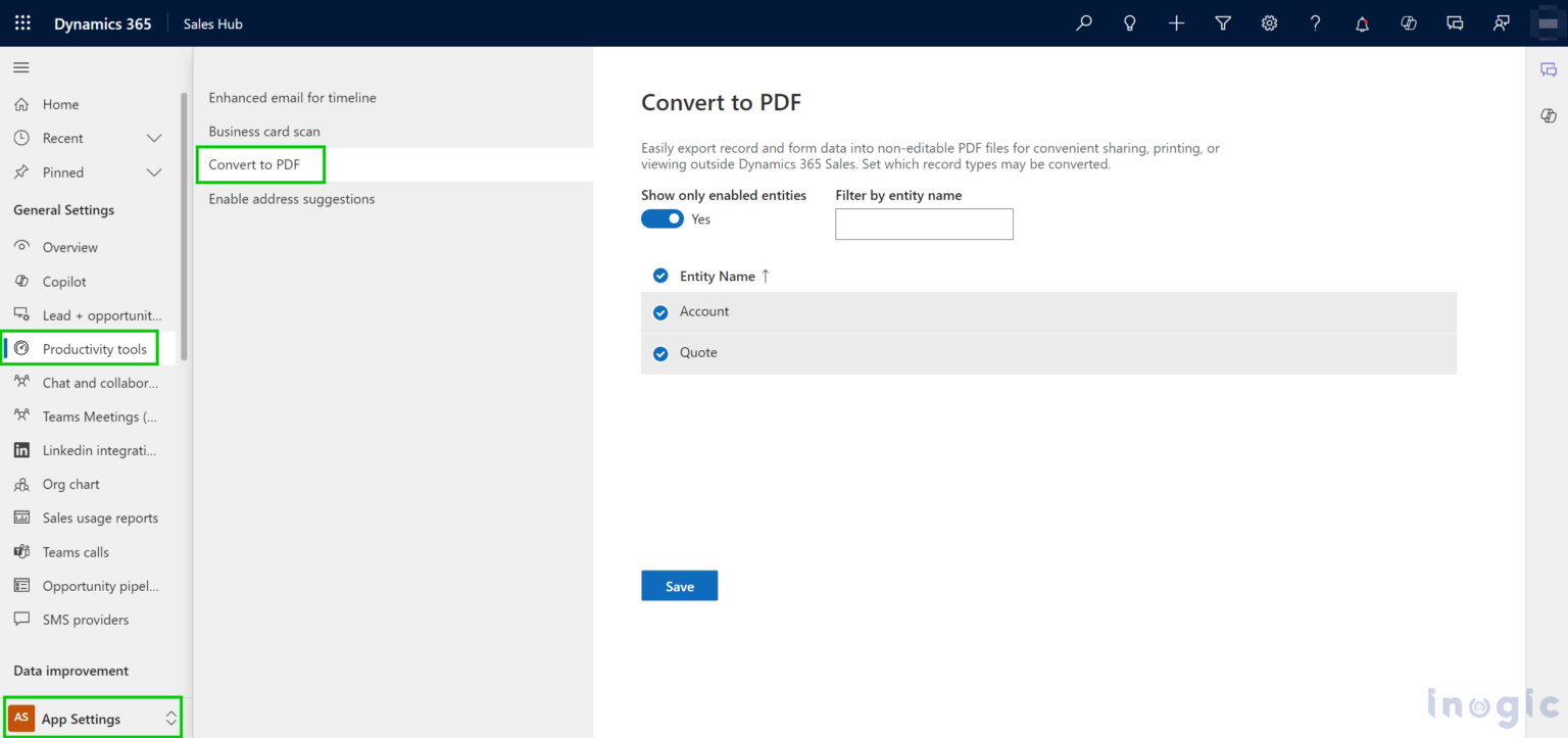 Export Pdf From Activity Entity Like Emails Appointments And More In