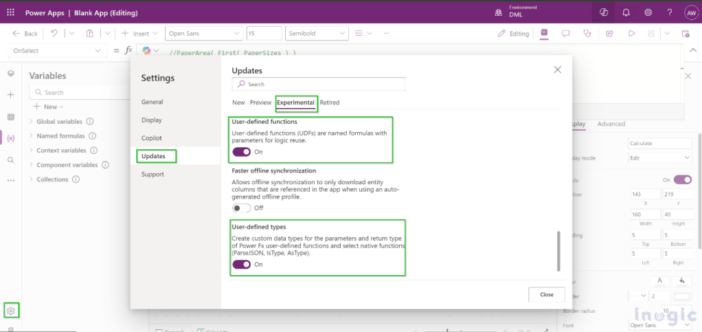 How to Use User-Defined Functions and User-Defined Types in Canvas Apps - Microsoft Dynamics 365 ...