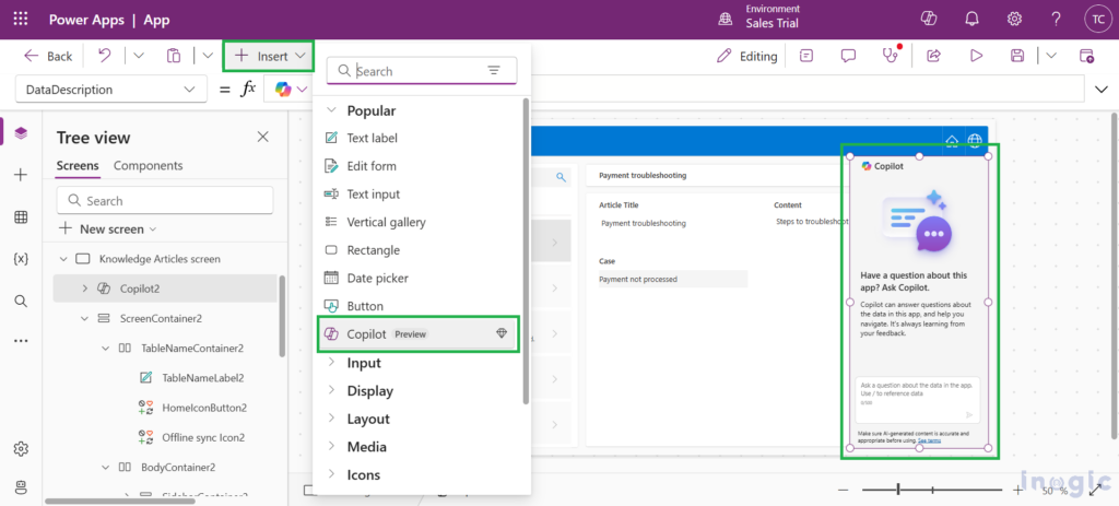 Boosting Canvas Apps with Copilot Control in Power Apps: A Complete Step-by-Step Guide ...