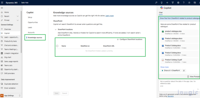 How To Set Up Copilot To Use Specific Sharepoint Folders In Dynamics