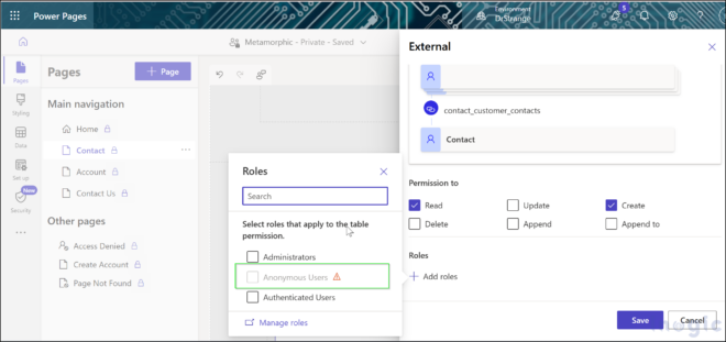 Use Governance Controls to Disable Anonymous Access in Power Pages ... Use Governance Controls to Disable Anonymous Access in Power Pages ...