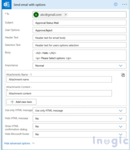Send Email with Options for the Approval Process using Power Automate - Microsoft Dynamics 365 ...