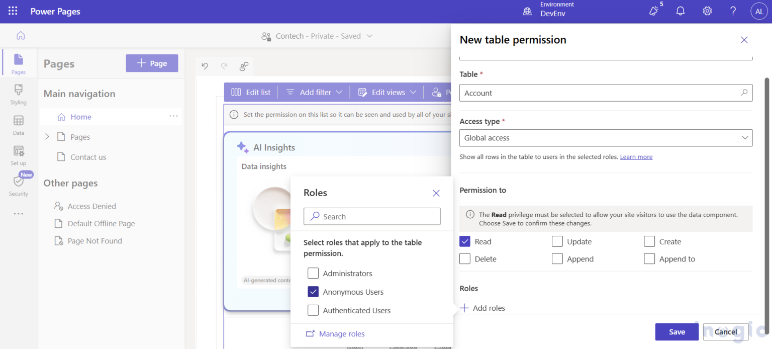 How to Add a Model-Driven App Chart to a Power Pages Portal using ...