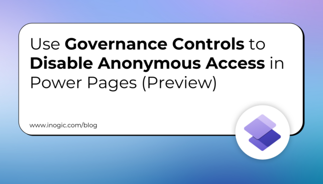 Use Governance Controls to Disable Anonymous Access in Power Pages ... Use Governance Controls to Disable Anonymous Access in Power Pages ...