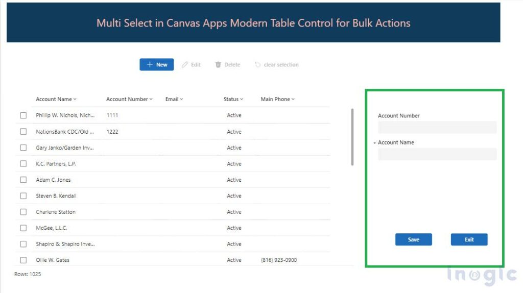Multi Select in Table Control for Bulk Actions within Power Apps - Microsoft Dynamics 365 CRM ...