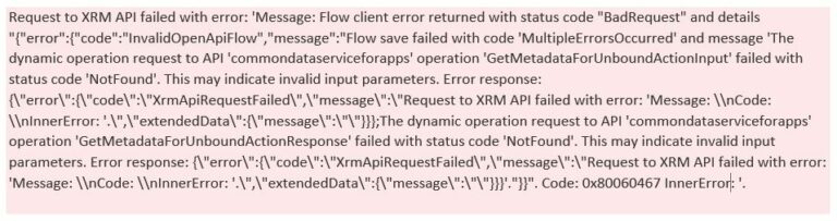 Fixing Flow Client Error Badrequest” In Power Automate Unbound Actions Microsoft Dynamics