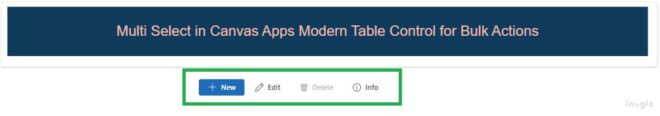 Multi Select in Table Control for Bulk Actions within Power Apps ...