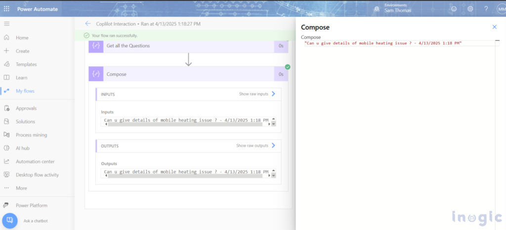 How to capture user questions asked to Copilot in Dynamics 365 CRM using Power Automate ...
