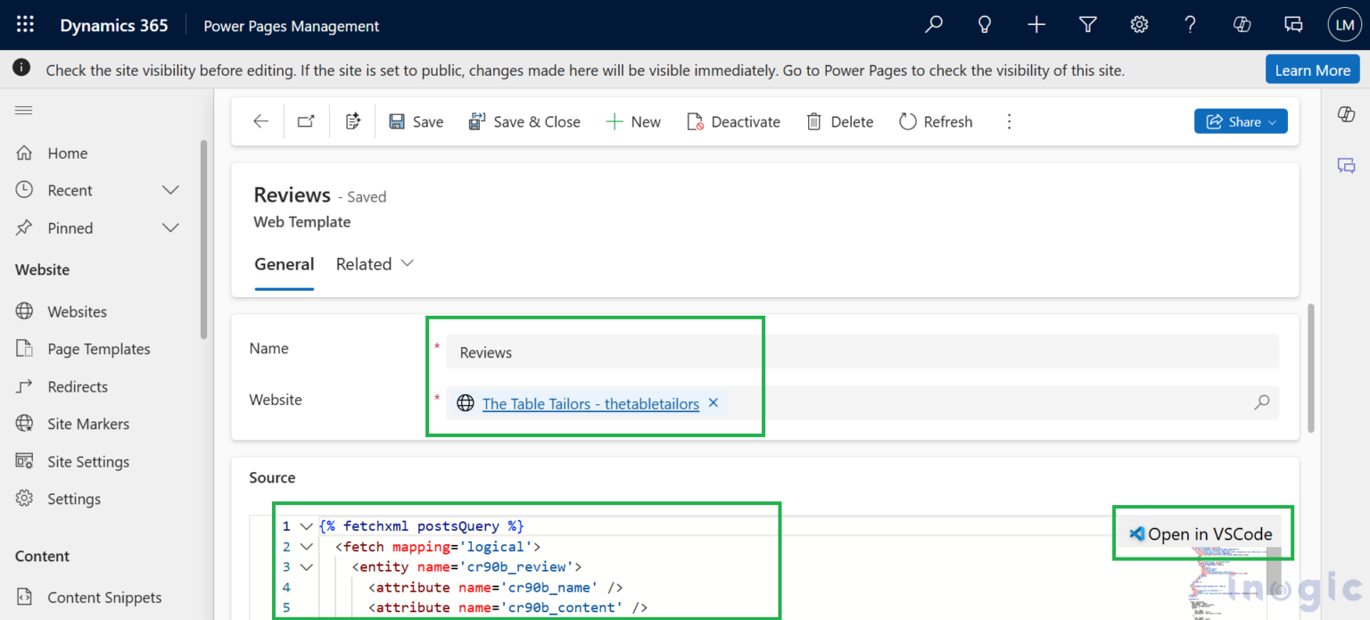 How to Create Reusable Custom Component using Web Template in Power Pages - Microsoft Dynamics ...
