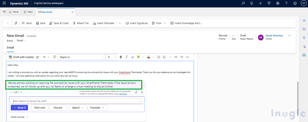 Generate Smart Inline Email Drafts with Copilot in Seconds - Microsoft ...