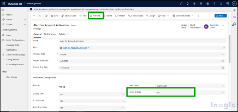 Never Miss an Important CRM Alert Again: Introducing Snooze in Dynamics ...