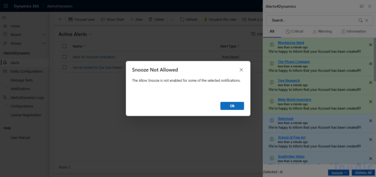 Never Miss an Important CRM Alert Again: Introducing Snooze in Dynamics 365 Notifications ...