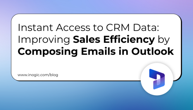 Instant Access to CRM Data: Improving Sales Efficiency by Composing Emails in Outlook ...