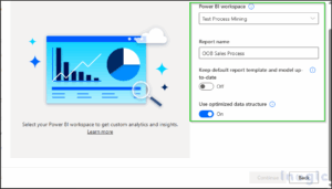 Add Process Mining Report in Power BI Workspace - Microsoft Dynamics ...