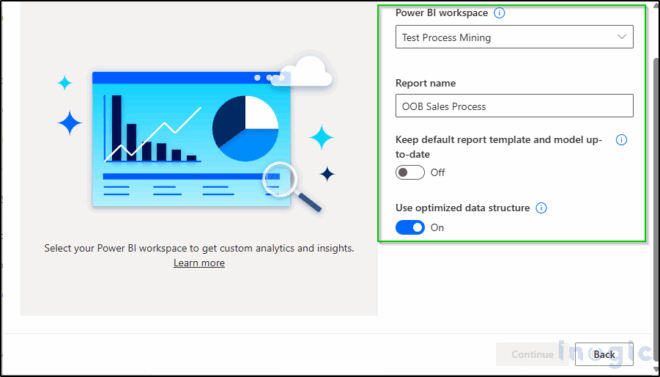 Add Process Mining Report In Power Bi Workspace Microsoft Dynamics