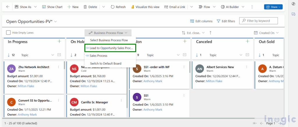 Kanban Board for Multi-Entity Business Process Flows in Dynamics 365