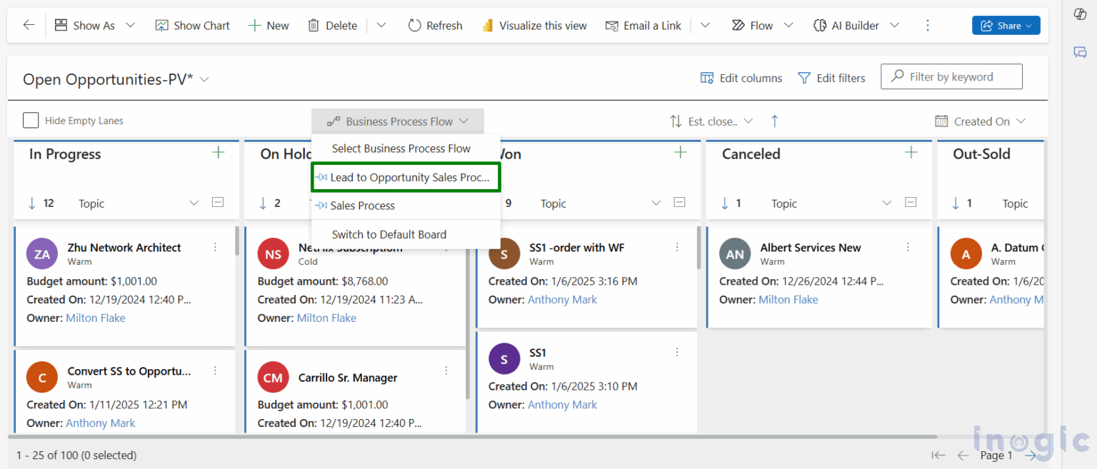 Kanban Board for Multi-Entity Business Process Flows in Dynamics 365