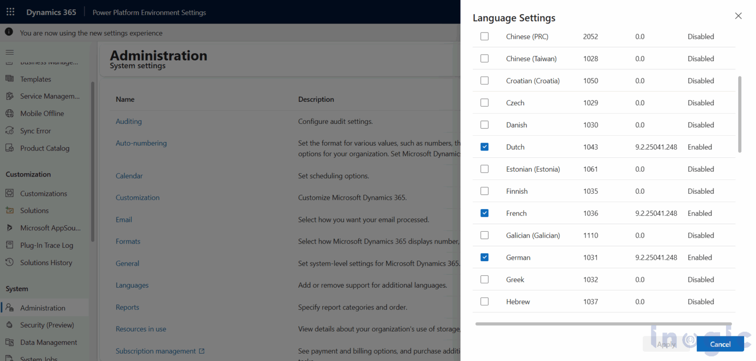 Enabling Multilingual Support On Custom Pages In Model Driven Apps Microsoft Dynamics 365 Crm