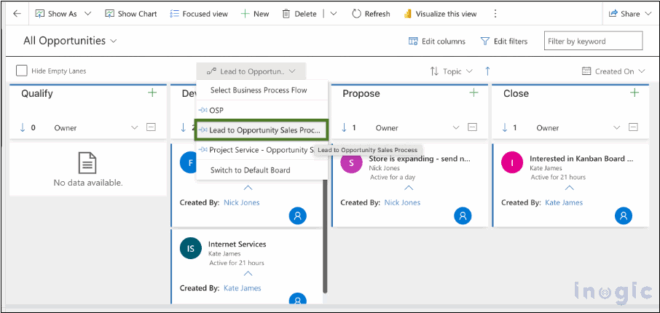Kanban Board for Multi-Entity Business Process Flows in Dynamics 365