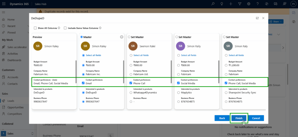 Manage Duplicate Dynamics 365 CRM Data