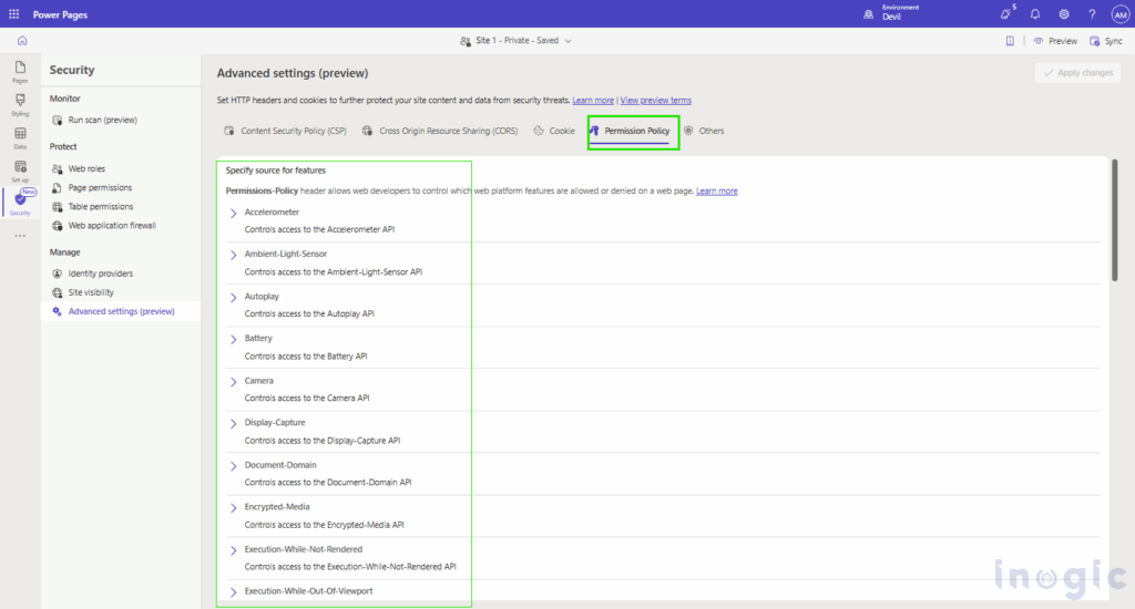 Understanding Advanced Settings in Power Pages (Preview) - Power Community