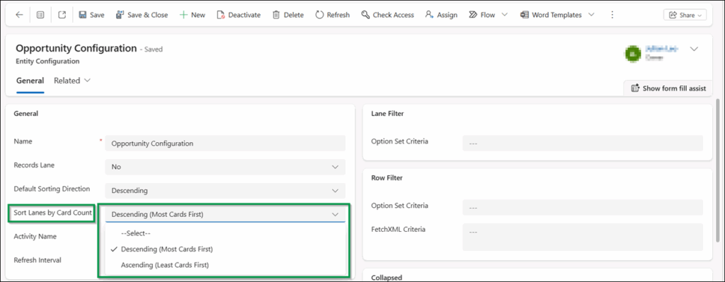 Dynamics 365 Crm Kanban View Gets An Upgrade Prioritize With Lane Sorting Microsoft Dynamics