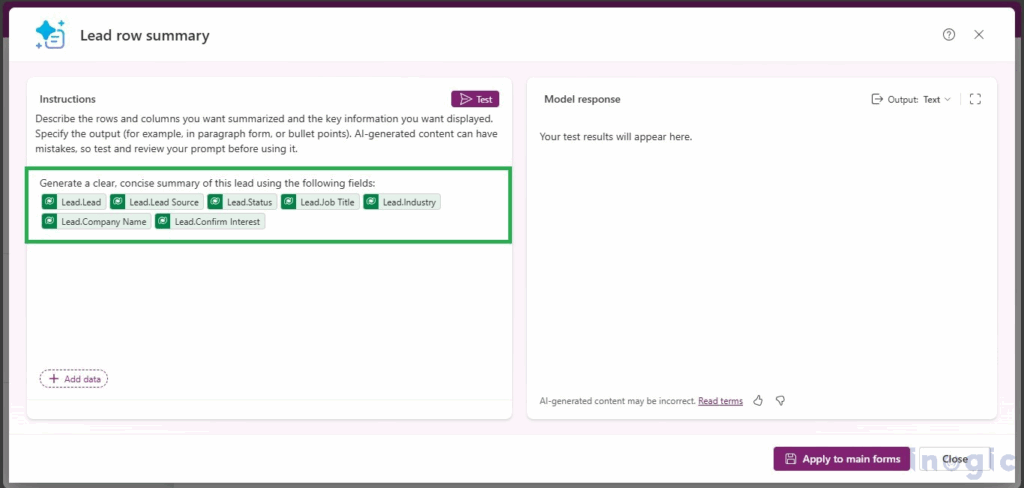 Make Complex Records Easy to Read with Power Apps AI Builder’s Row Summary - Microsoft Dynamics ...
