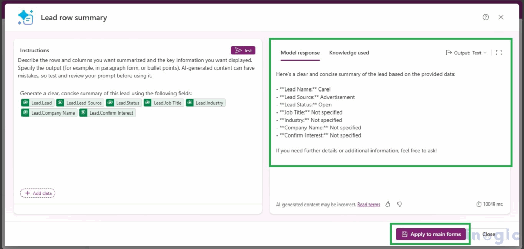 Make Complex Records Easy To Read With Power Apps Ai Builders Row Summary Microsoft Dynamics
