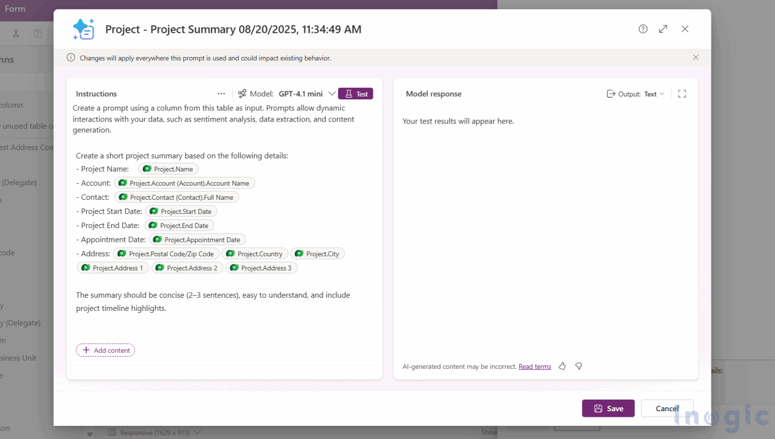 How to Configure and Use the Prompt Column in Dataverse - Power Community