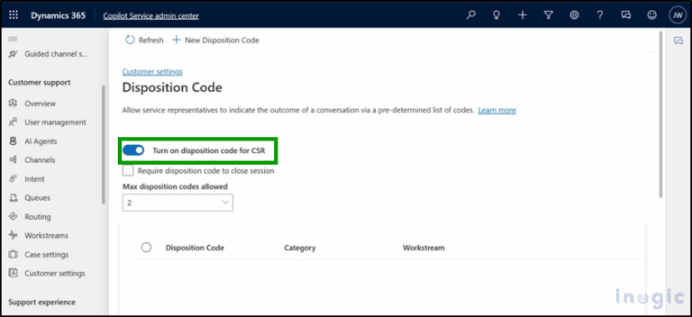 How to Configure Disposition Codes in Microsoft Copilot Service Admin Center - Microsoft ...