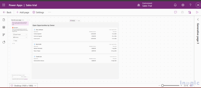 How to Use “Describe a Page” in Power Apps: Create Model-Driven Pages ...