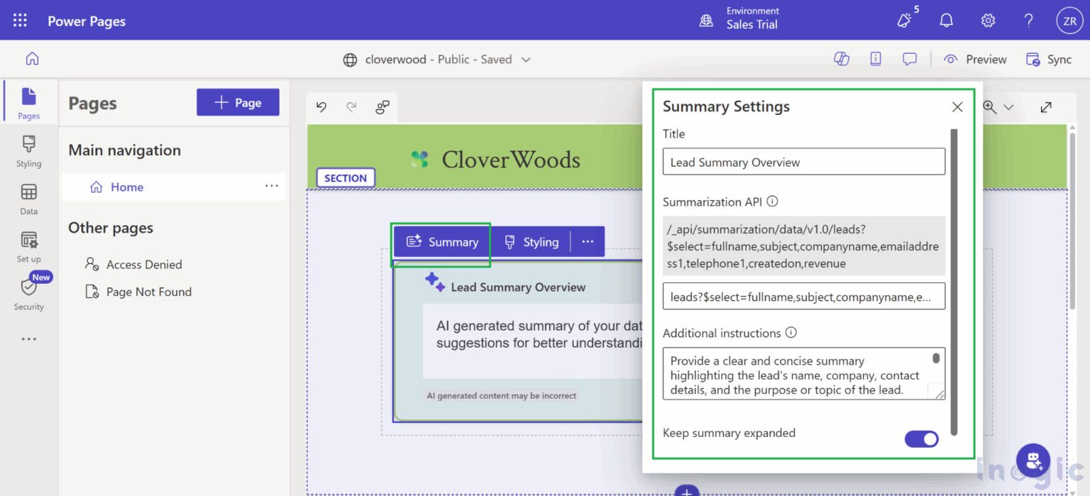 Step-by-Step Guide: Implementing the Power Pages Summary Component with Dataverse Tables ...