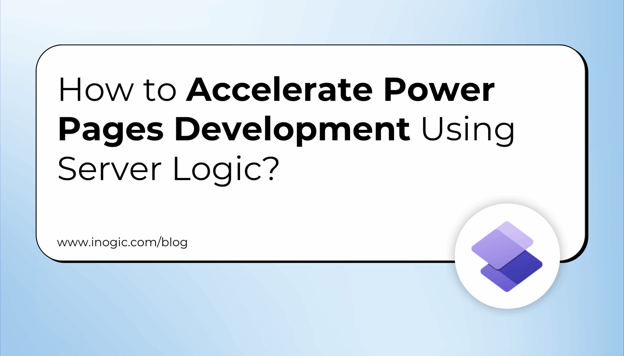 How to Accelerate Power Pages Development Using Server Logic ...