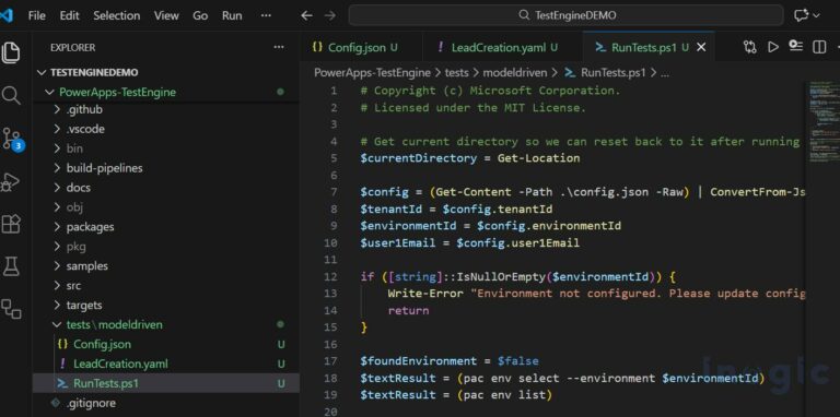 Automating UI Testing for Model Driven Apps with Power Platform Test ...