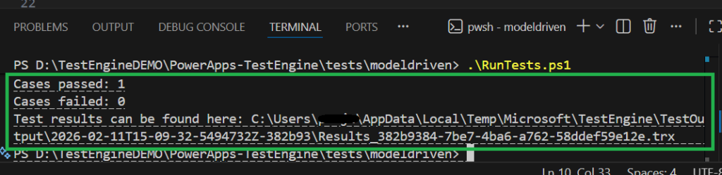 Automating UI Testing for Model Driven Apps with Power Platform Test ...