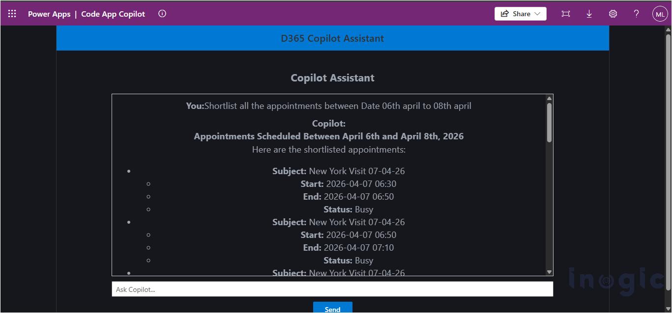Connecting Power Apps Code App with Microsoft Copilot Studio Agent ...
