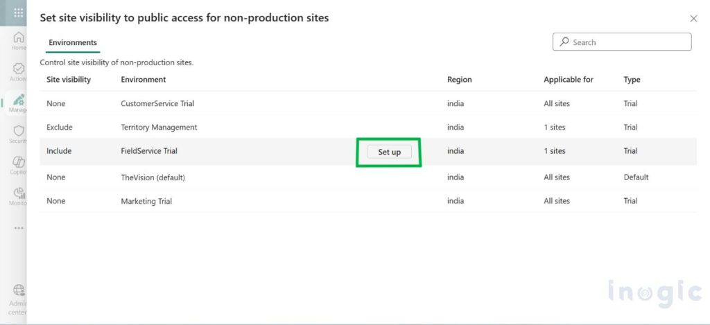 Control Public Access for Power Pages (Non-Production)