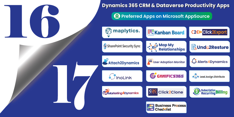 Dynamics 365 CRM Productivity Apps | Inogic