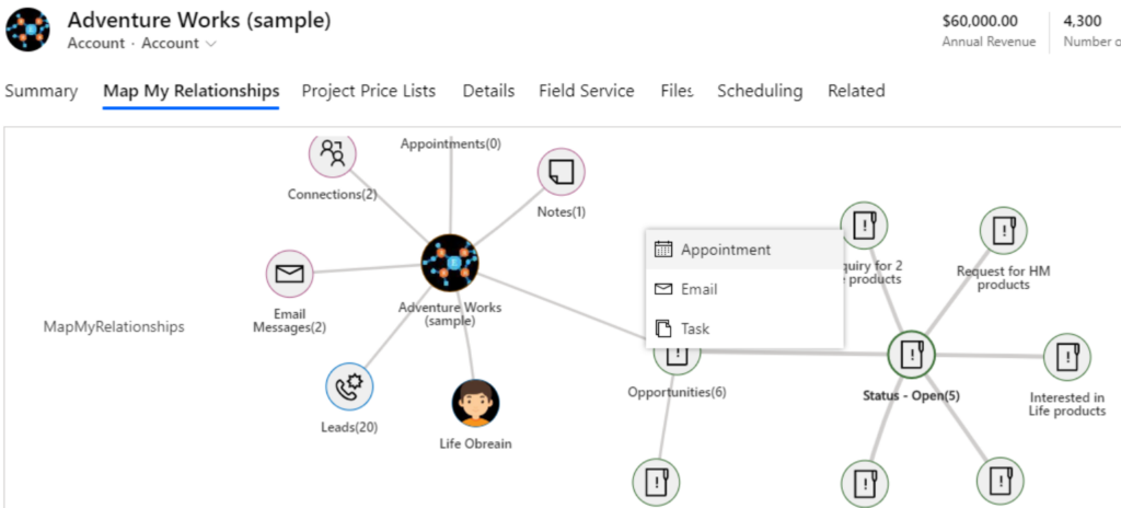 Map and Visualize Relationships in Dynamics 365 CRM | Inogic