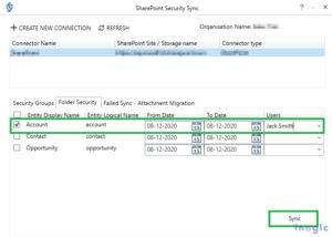 Improve SharePoint Security in Dynamics 365 CRM using SharePoint Security Sync