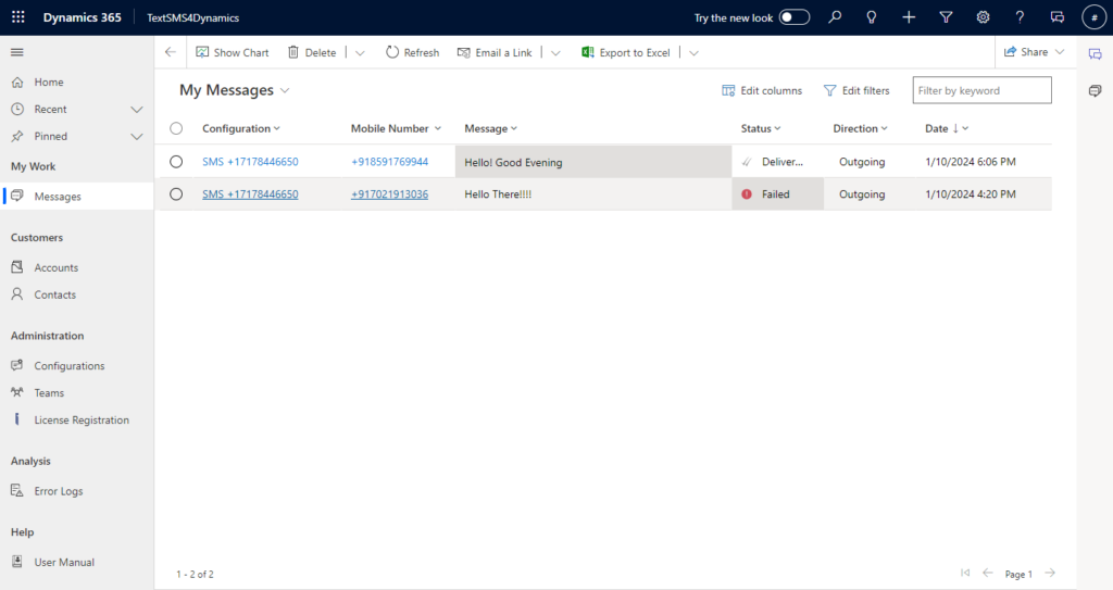 Integrate Text SMS with Dynamics 365 CRM | TextSMS4Dynamics