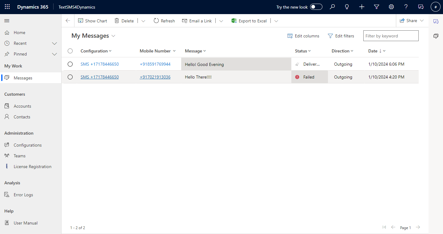 Integrate Text SMS with Dynamics 365 CRM | TextSMS4Dynamics