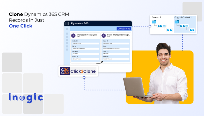 Copy or Clone Dynamics 365 CRM Records with Click2Clone