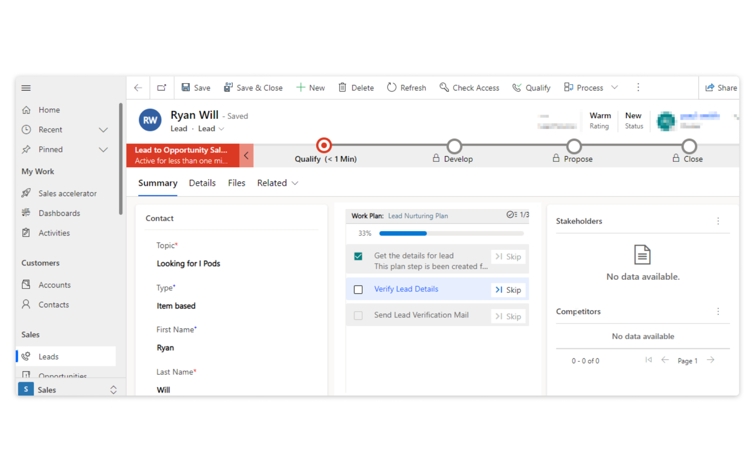 Business Process Dynamics 365 CRM To Do Checklist | Inogic